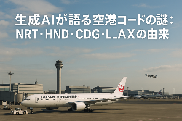 生成AIが語る空港コードの謎：NRT・HND・CDG・LAXの由来 | AIの知識を共有するメディア【AI Insight】